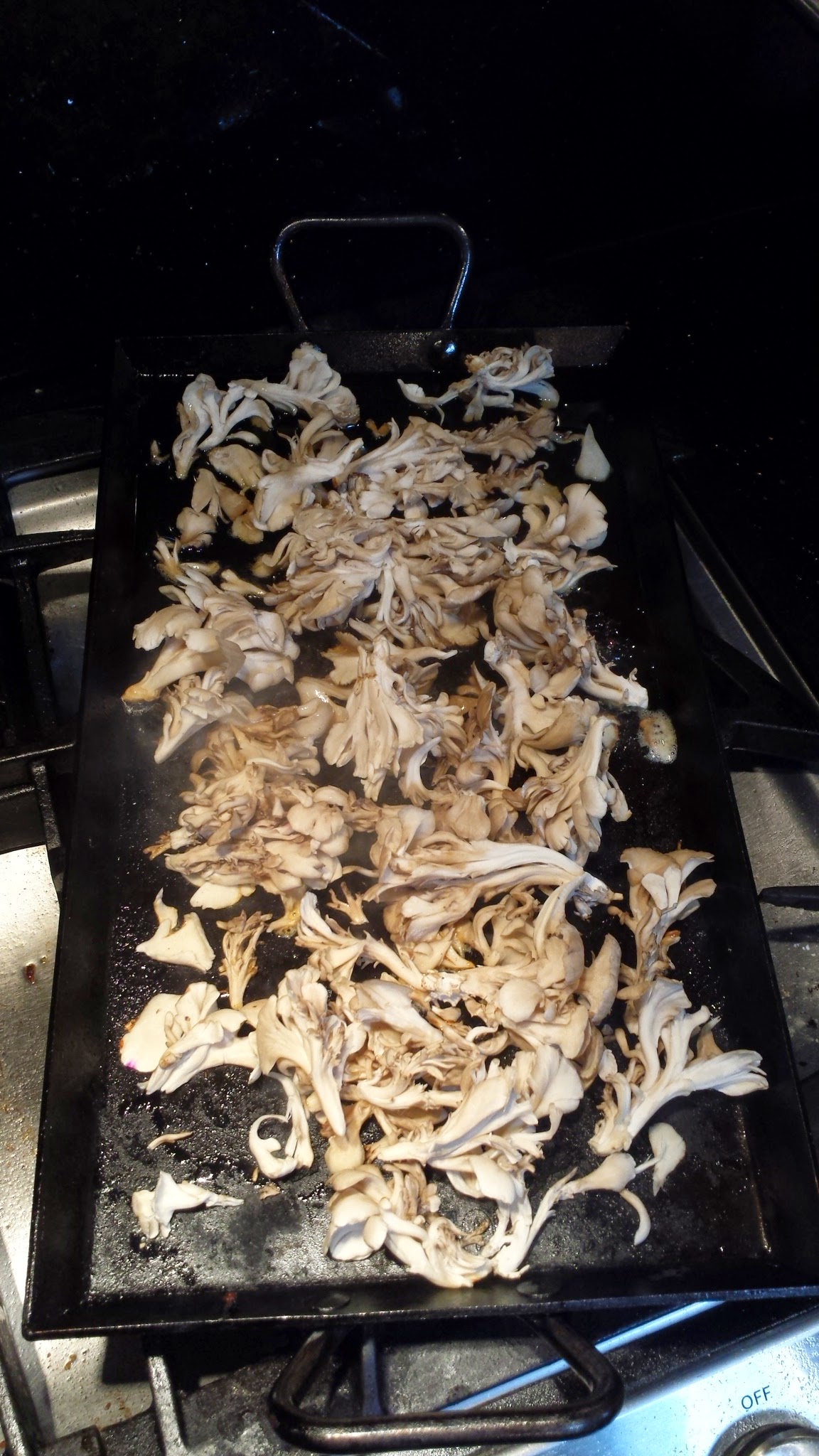 whole roasted maitake mushrooms | Wine Musings Blog